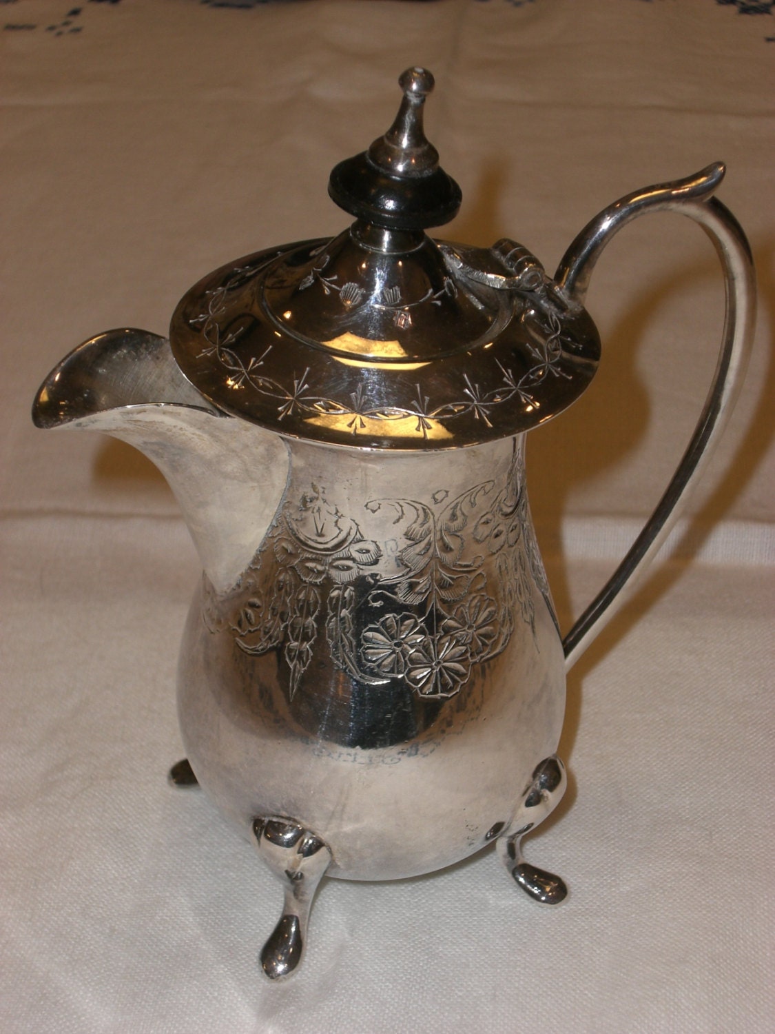 Silver Plate Syrup Pitcher / Milk Pitcher – Haute Juice