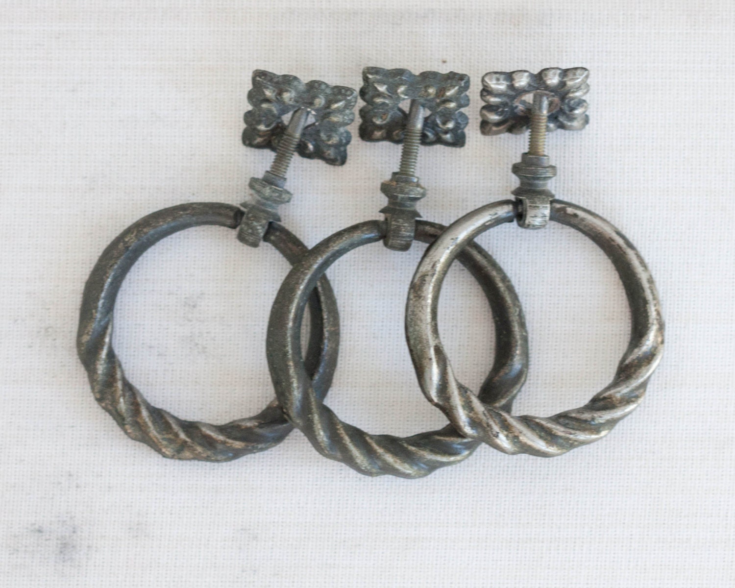 Metal Drawer Handles Circle Handles Vintage Drawer Pulls