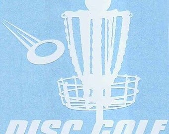 Disc golf decal | Etsy