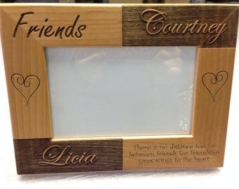Friend picture frame | Etsy