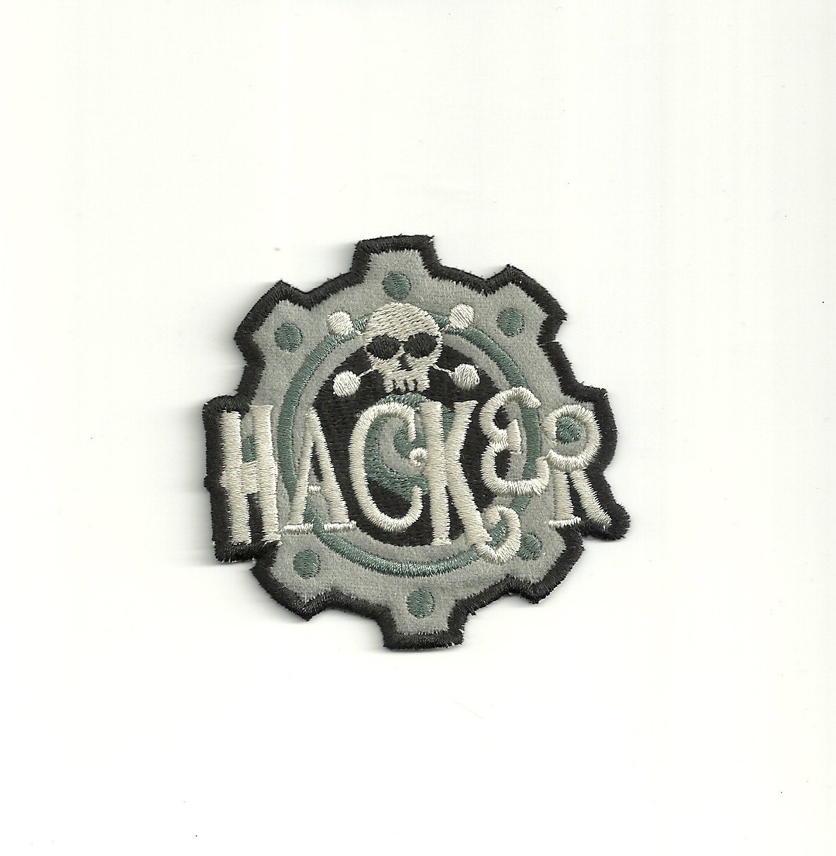 Hacker Skull Patch Custom Made