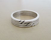 Unique Puzzle Rings by PuzzleRingMaker by PuzzleRingMaker on Etsy