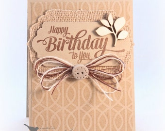 Popular items for rustic greeting card on Etsy