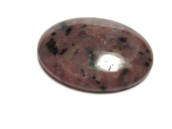40x30mm Kiwi Ruby Jasper Gemstone Cabochon by BeadYourOwn on Etsy