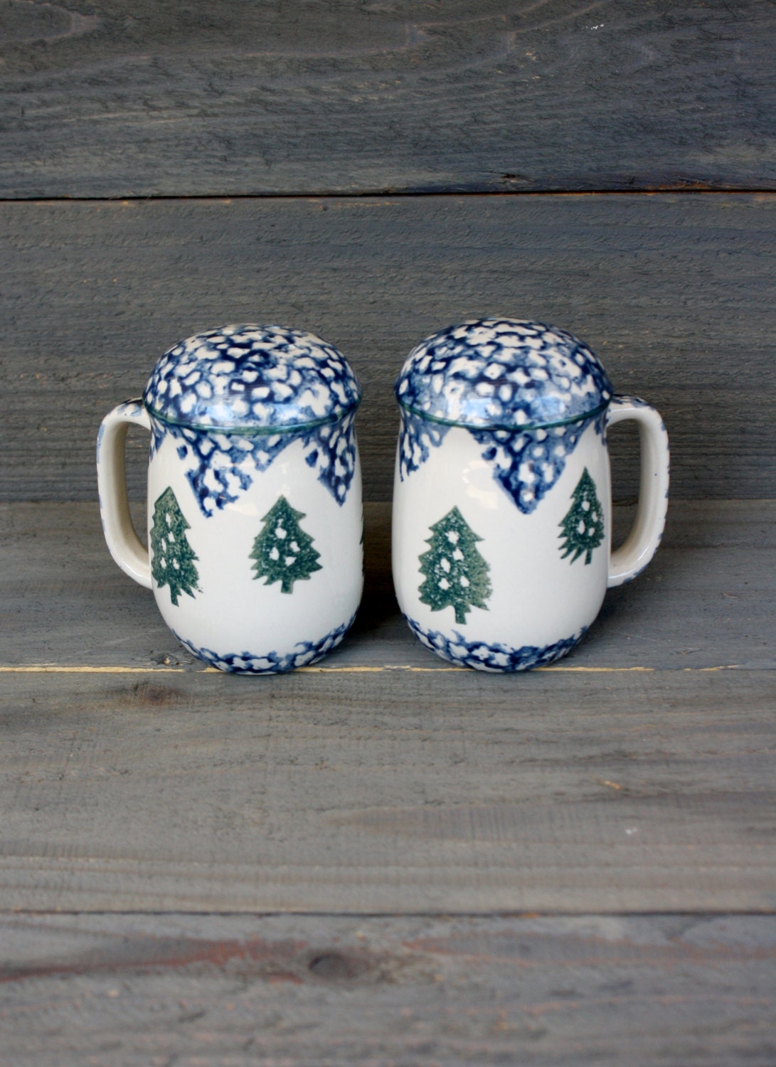 Vintage Pine Tree Salt & Pepper Shaker Set – Haute Juice