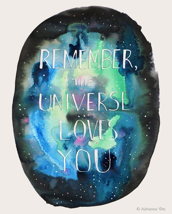 The Universe print 8x10