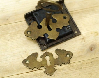 Set Vintage Horizontal Classic Western Key hole by ArtsofBrass