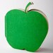 APPLE Shaped Book Art Unique Engagement Gift Wedding Decor