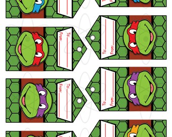 Popular items for ninja turtle gift on Etsy