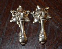 Unique silver drawer pulls related items | Etsy