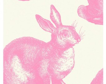 Popular items for rabbit fabric on Etsy