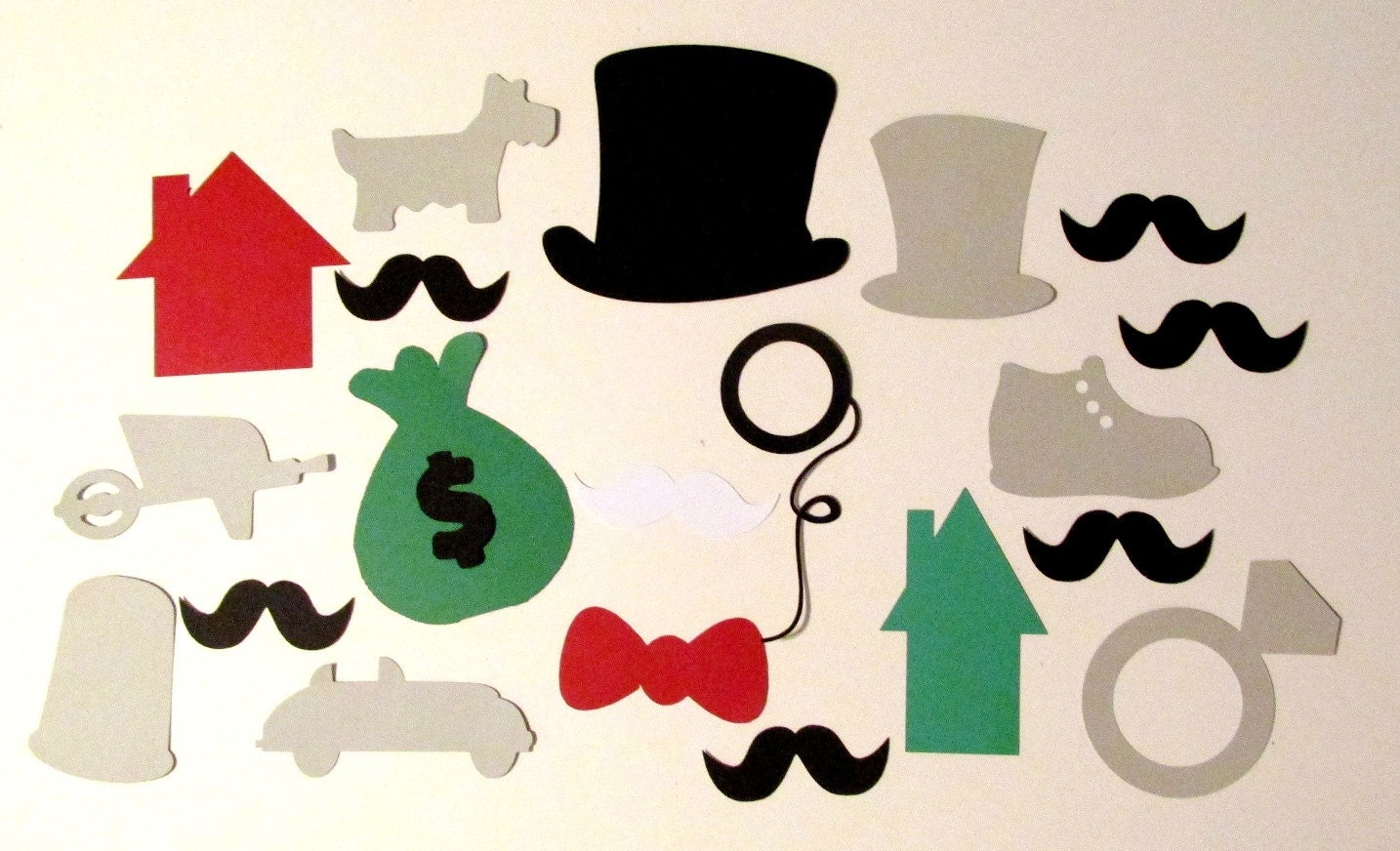 Monopoly Photo Booth Props 20pc Deluxe Photobooth by PimpYourParty