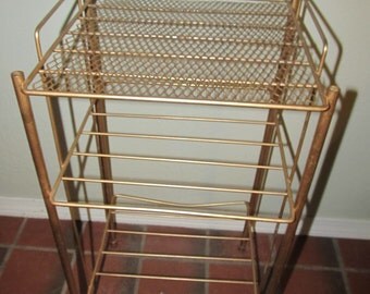 Vintage metal shelf | Etsy