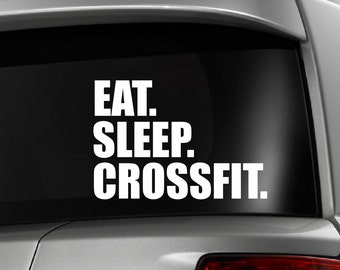 Popular items for crossfit decal on Etsy