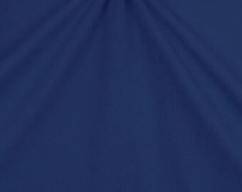 Royal blue cotton fabric | Etsy