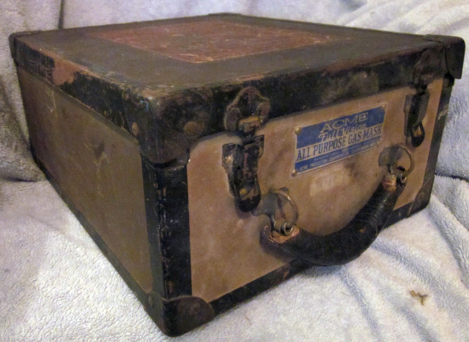 1940' 50's Acme Full Vision All Purpose Gas Mask