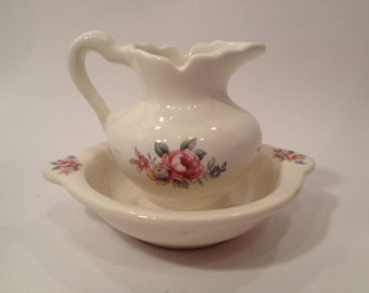 Popular items for pitcher and basin on Etsy