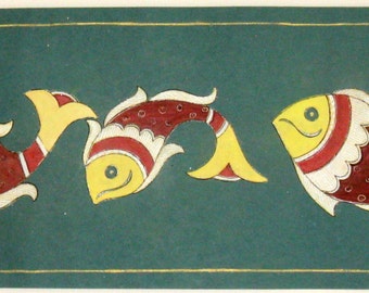 Popular items for fish motif on Etsy