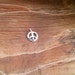 Peace Sign Silver Peace Sign Peace Sign Charm Peace Sign