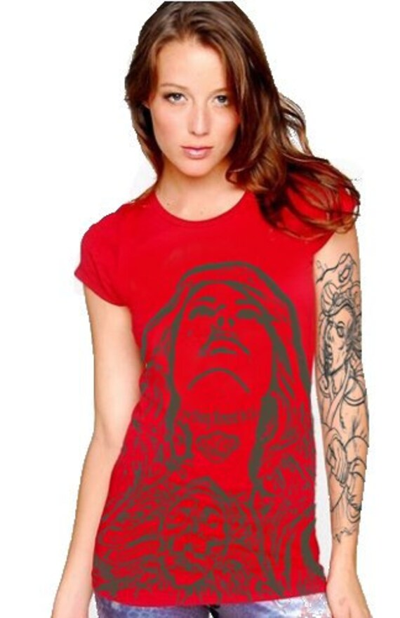 Tattoo Fitted T-Shirt by AdLibApparel on Etsy