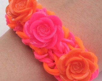 Popular items for pink rose garden on Etsy