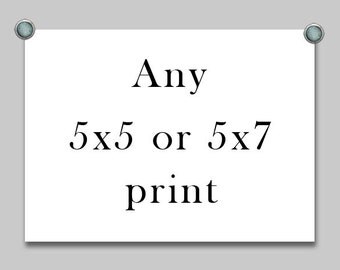 5x5 canvas print | Etsy