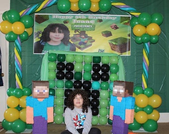 Minecraft Party Steve OR Herobrine Pinata