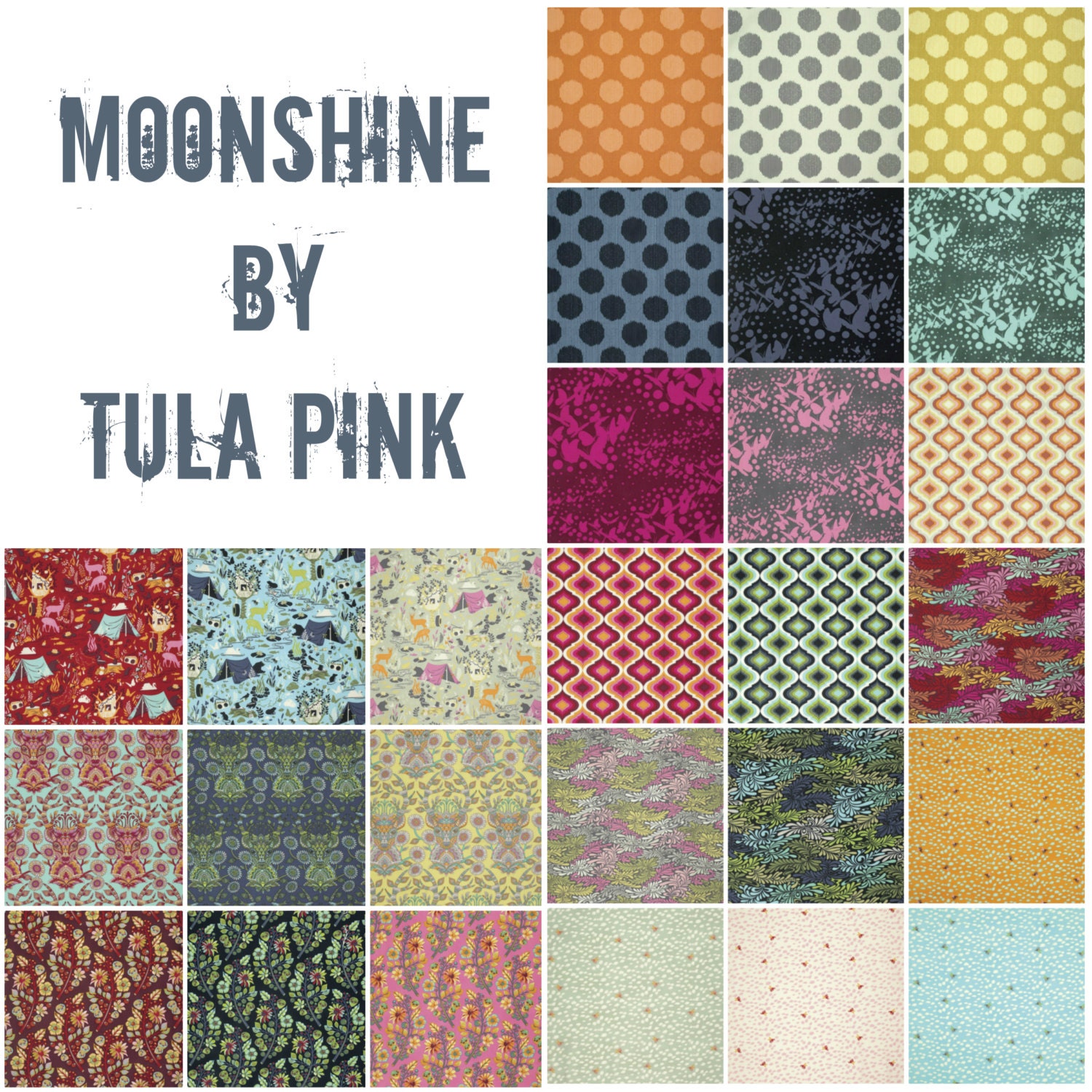 Full Yard Bundle of Moon Shine by Tula Pink