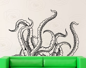 Deep sea wall decal | Etsy