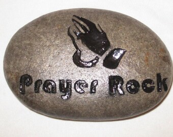 Popular items for prayer rock on Etsy