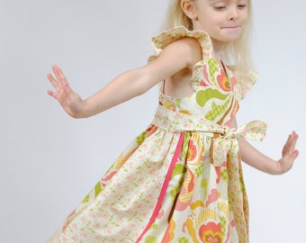 Girl's Kimono Dress Asian Style Kimono by HarmonyGirlsClothing