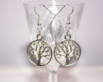 Teen Wolf Inspired Nemeton/Tree of Life Earrings.
