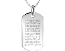 Unique math jewelry related items | Etsy