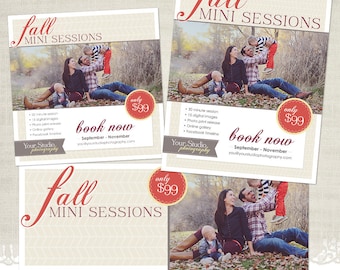 Mini session flyer | Etsy