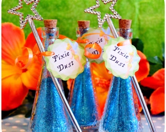 Disney PIRATE FAIRY Birthday Party Pixie Dust Favor Tag- Printable