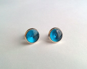 Popular items for resin stud earrings on Etsy