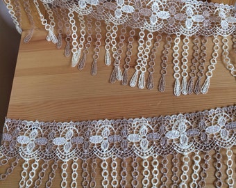 Fringe lace trim | Etsy