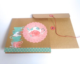 Popular items for tea card on Etsy