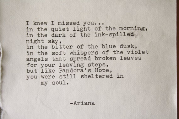 love poetry original poem love note love letter typography art