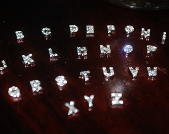 Popular items for bling letters on Etsy