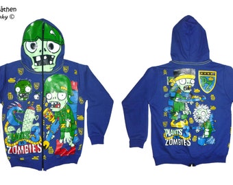 Plants vs Zombies jacket for boys.Children clothes.Boys jacket .Autumn ...