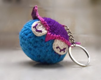 Owl key ring | Etsy