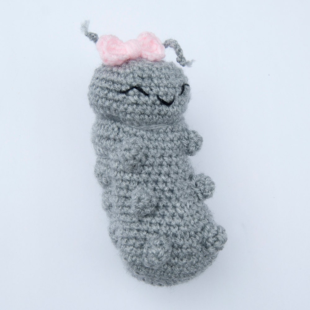 PDF Crochet Pattern Amigurumi Roly Poly Pill Bug