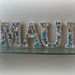 MAUI seashell letters