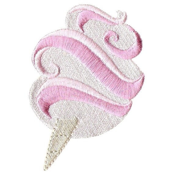 Cotton candy machine embroidery design. 2 sizes. by Embroidalot