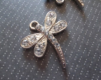 Popular items for rhinestone dragonfly on Etsy