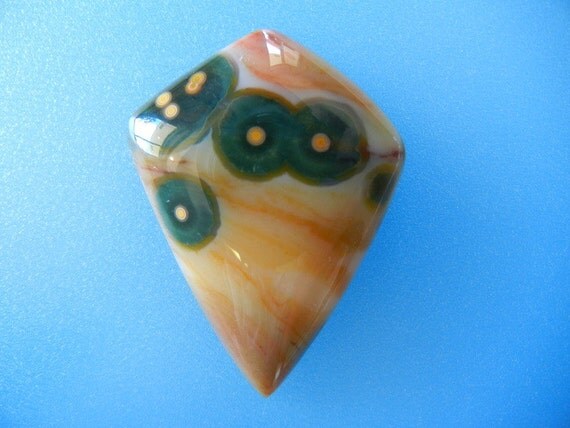 Select translucent Ocean Jasper Cabochon Top Shelf Stash