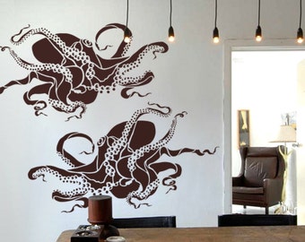 Sea creature stencil | Etsy
