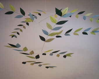 Tree-Inspired Mobiles from Silk and Stainless by MoonLilyMobiles