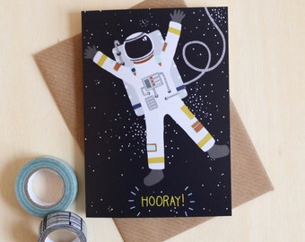 Popular items for astronaut card on Etsy